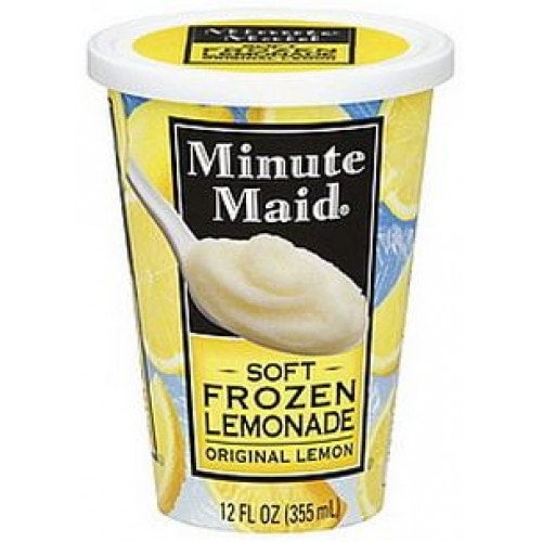 Minute Maid Frozen Lemonade | Icee Adam's Ice Cream
